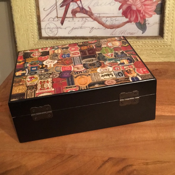 Accents | Cigar Wood Decorative Box | Poshmark